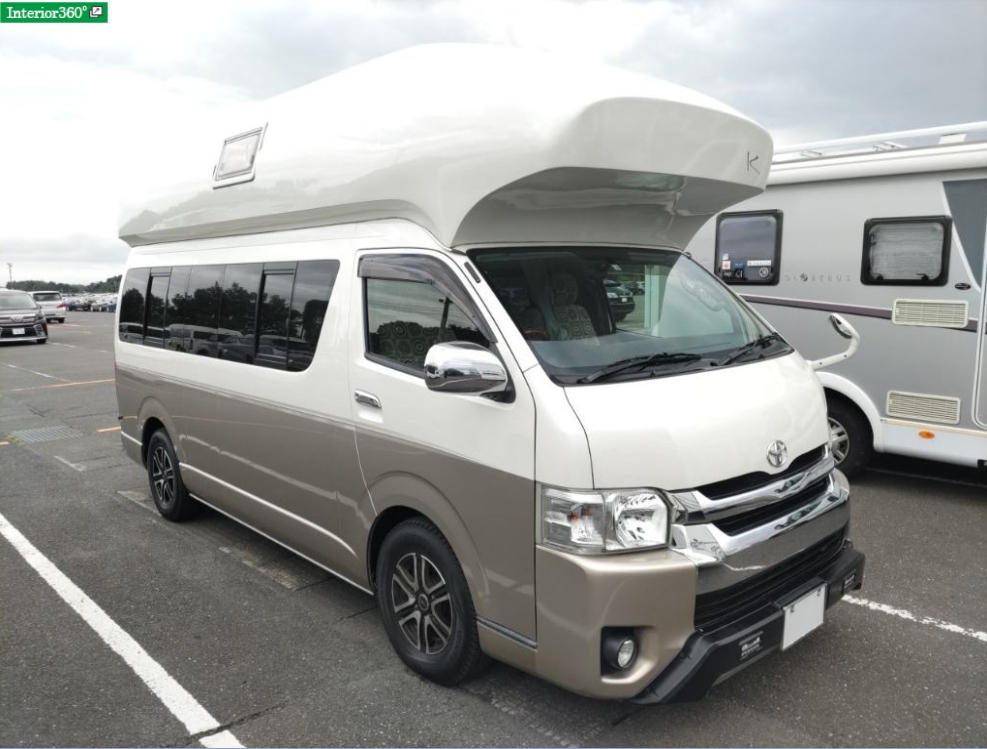 Toyota Hiace AWD Campervan w/raised roof | JDM Import Ltd.
